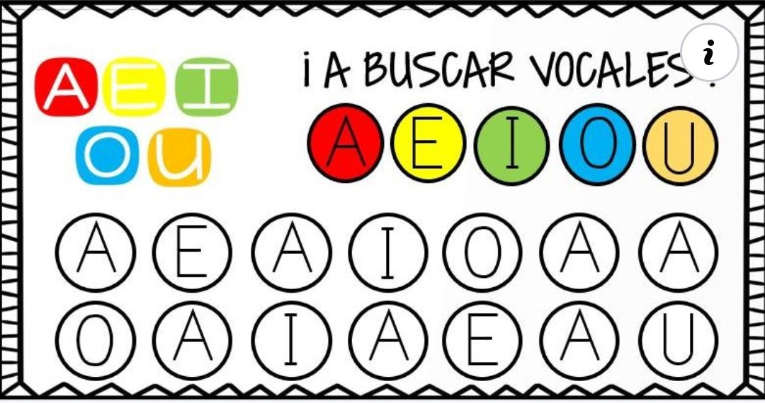 Colorear y reconocer las vocales. – Better World 🌎