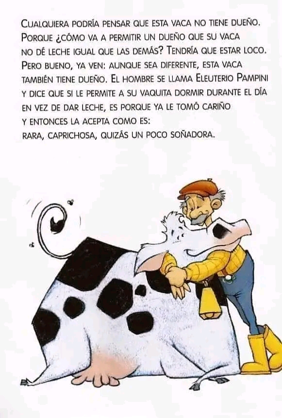 🐮 Título: «La vaca de esta historia».🐮 Autor: Silvia Schujer.🐮 Ilustración: Poly Bernatene. – pk ...